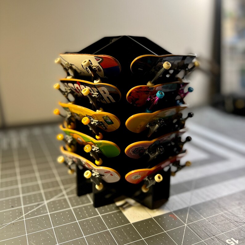 Laser Cut Fingerboard Rack for Tech Deck and Professional - Etsy