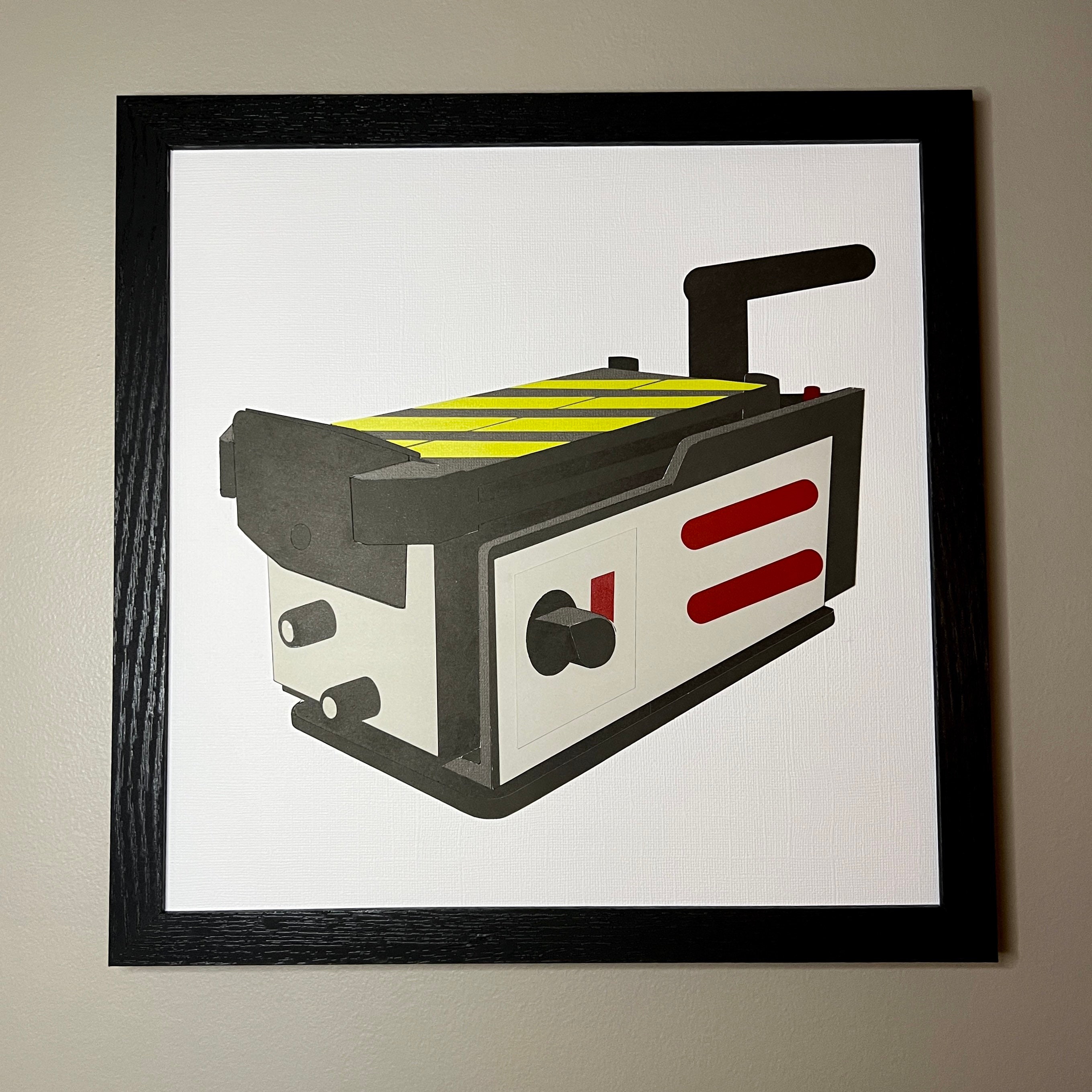 Ghostbusters Trap Drawings