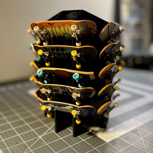Laser Cut Fingerboard Rack for Tech Deck and Professional - Etsy