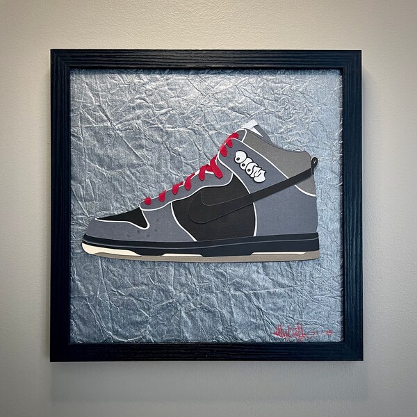 Nike Retro Wall Art - Etsy