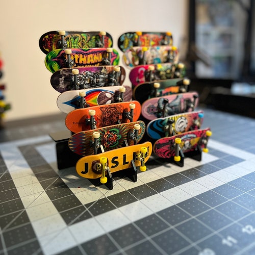 Laser Cut Fingerboard Rack for Tech Deck and Professional - Etsy