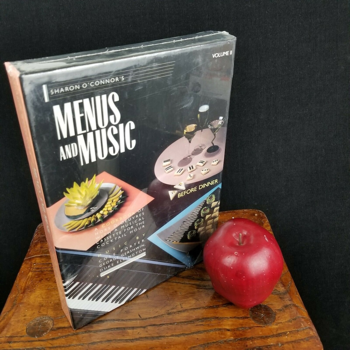 Menus and Music Cookbook Musical Cassette Tape Romantic Hors | Etsy