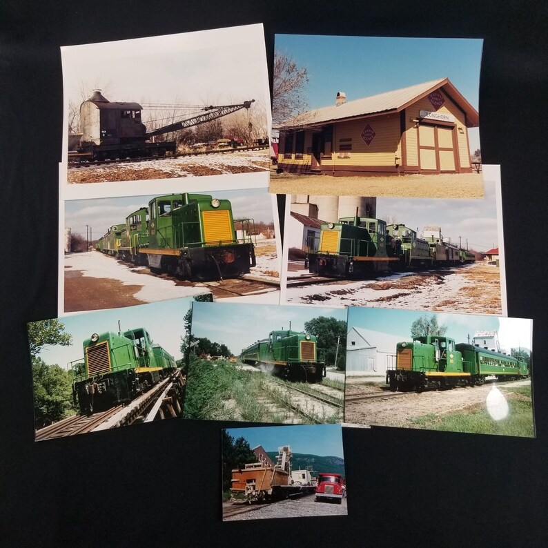 8 Old Train Station Color Photos Longhorn Railway Express Agency 8x10 ...