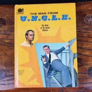 1966 the Man From UNCLE Hardcover Book the Affair of the - Etsy
