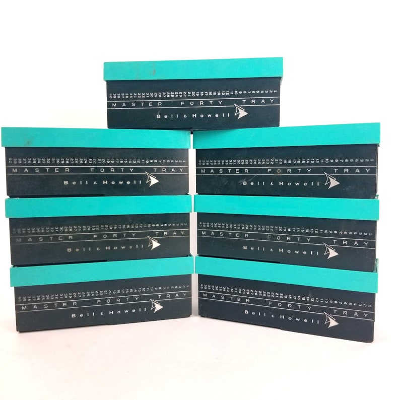 7 Bell & Howell Master Forty 40 Trays Photographic Slide - Etsy