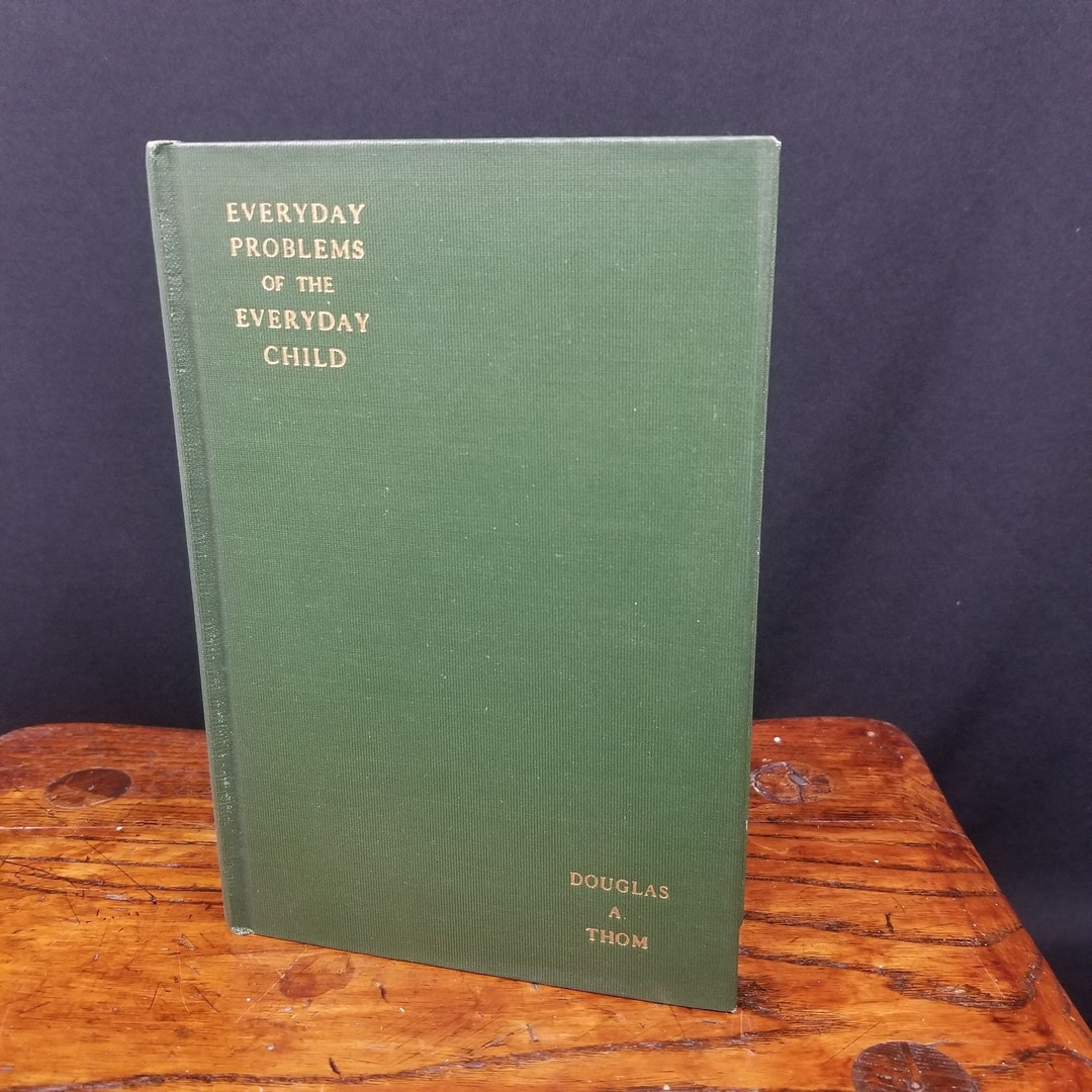 1930s Book Everyday Problem Everyday Child Thom MD Parent - Etsy