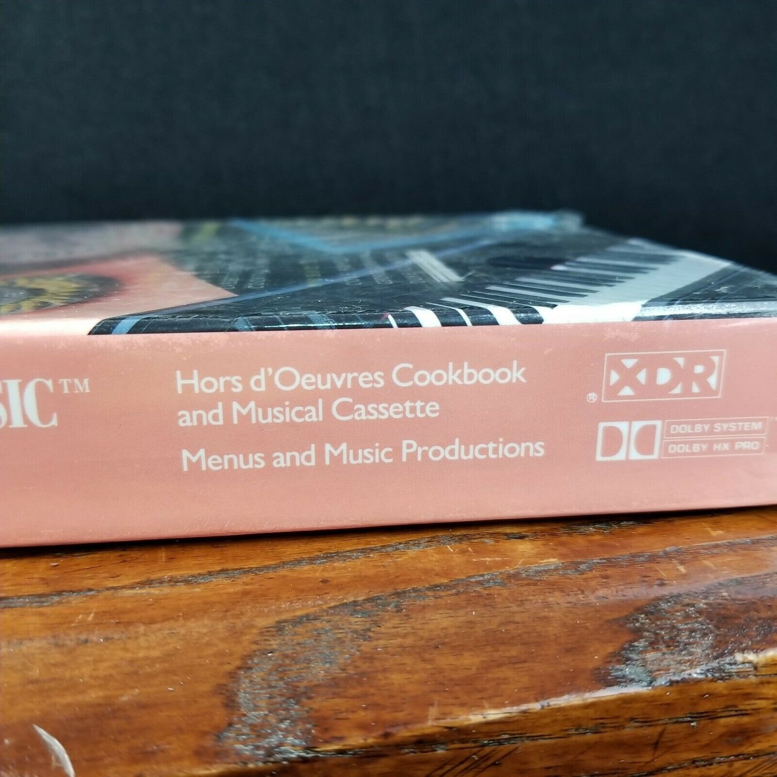 Menus and Music Cookbook Musical Cassette Tape Romantic Hors - Etsy