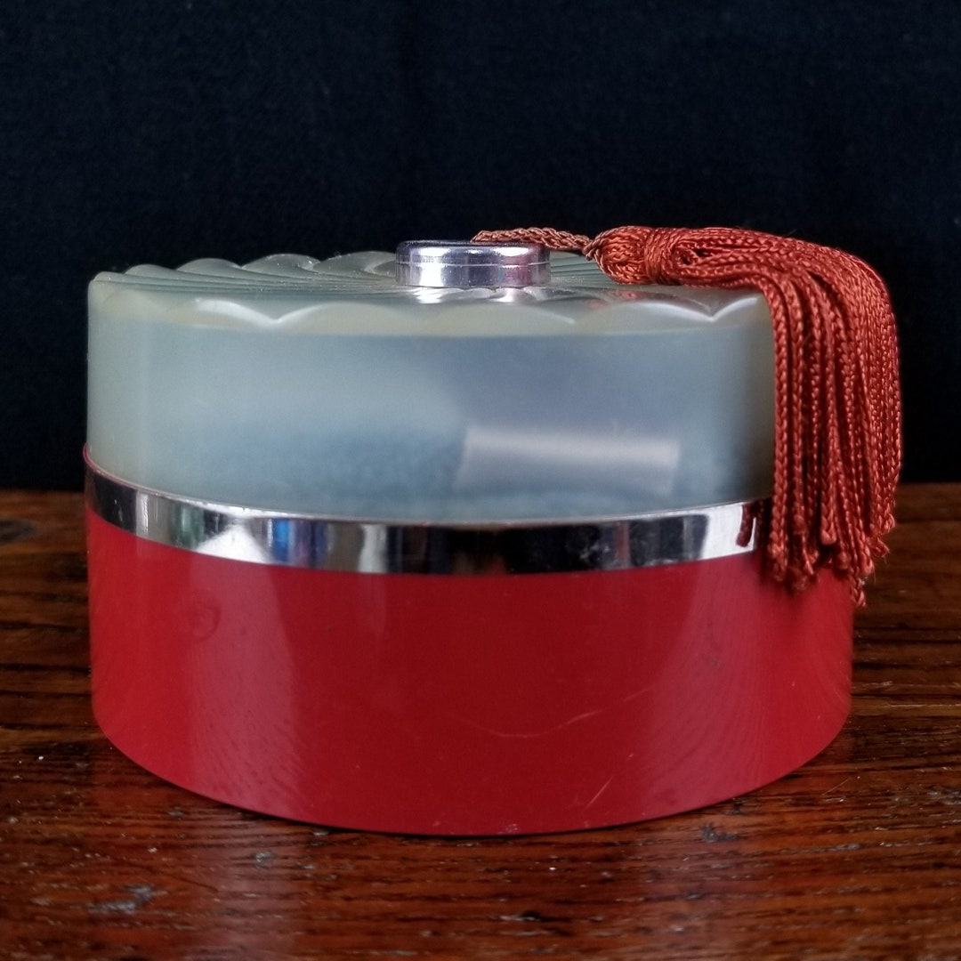 Vintage Revlon Scoundrel Perfumed Body Dusting Powder Prop Fragrance 3 ...