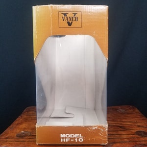 Vanco Model HF-10 8-OHM Professional Stereo Headphones Japan Tested ...