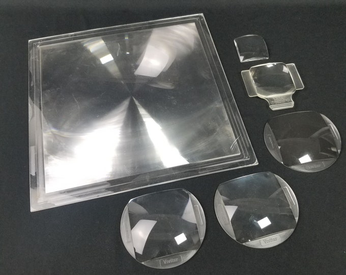 6 Plastic Lenses Magnifying Fresnel Vivitar Camera Photography - Etsy