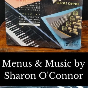 Menus and Music Cookbook Musical Cassette Tape Romantic Hors D'oeuvres ...