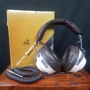 Vanco Model HF-10 8-OHM Professional Stereo Headphones Japan Tested ...