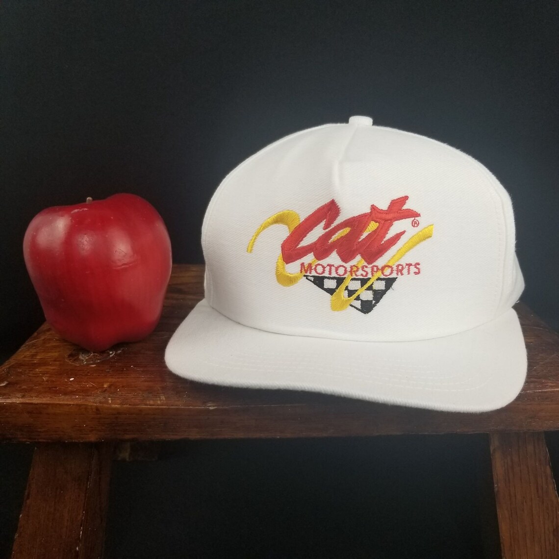 Caterpillar Embroidered CAT Motorsports Snapback Hat One Size - Etsy