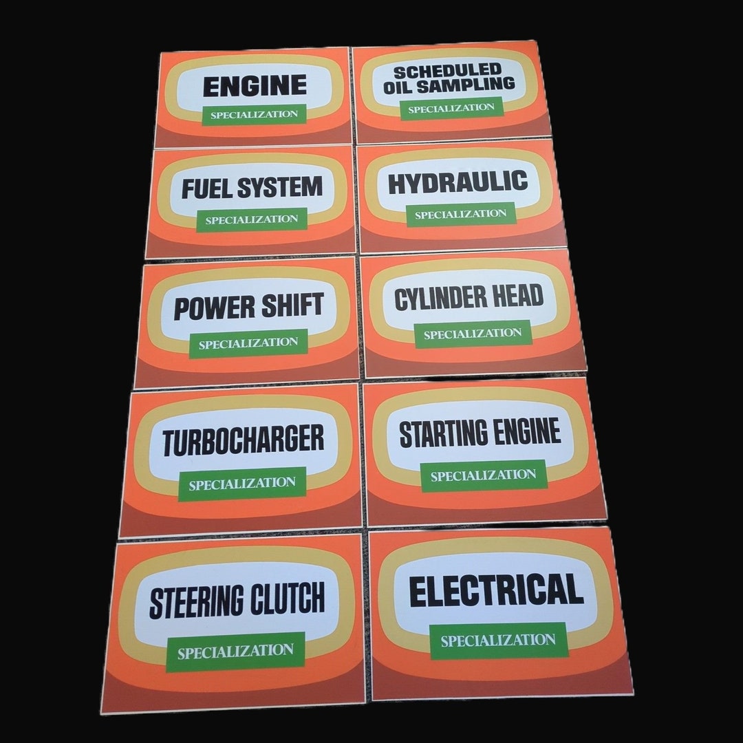10 Automotive Store Signs Car Repair Body Shop Signage Mechanic Garage ...