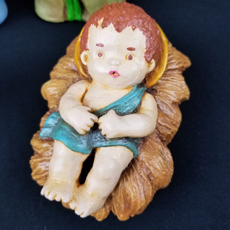 1978 Christmas Nativity Scene Carol Rardon Figures Jesus Mary - Etsy