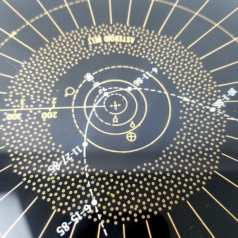 1980s Smithsonian Planet Tracker 13 Diameter Round Flat - Etsy