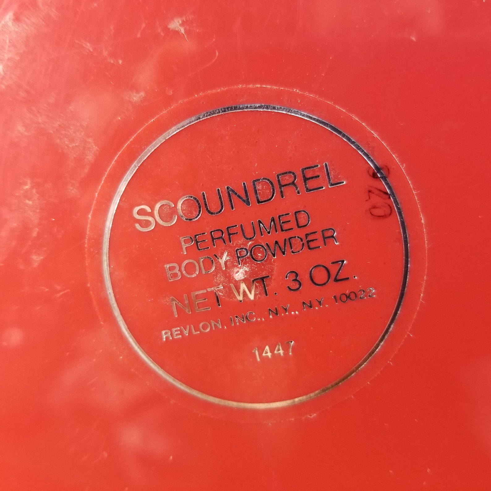 Vintage Revlon Scoundrel Perfumed Body Dusting Powder Prop - Etsy