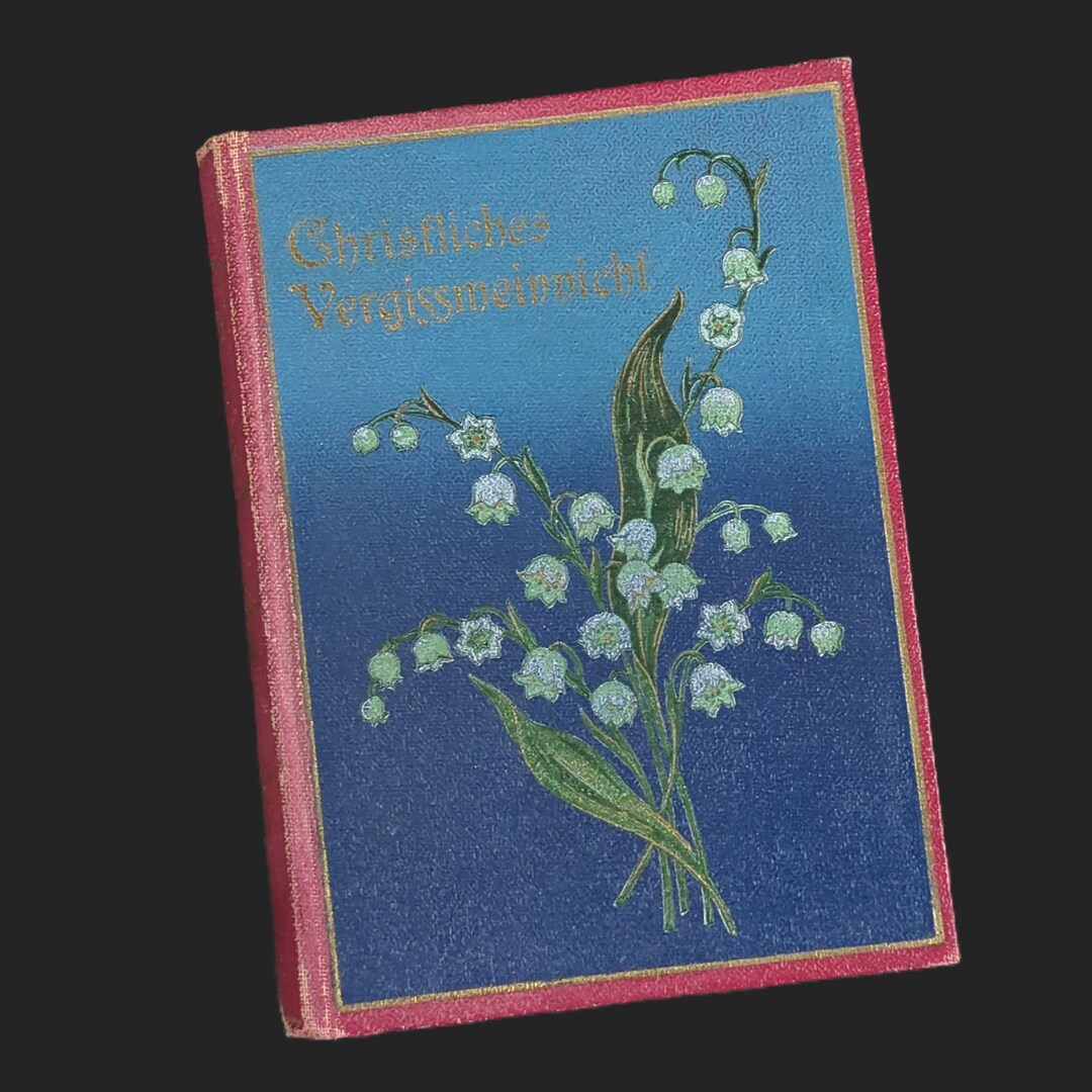 German Daily Victorian Forget Me Not Prayer Book Chrisfliches ...