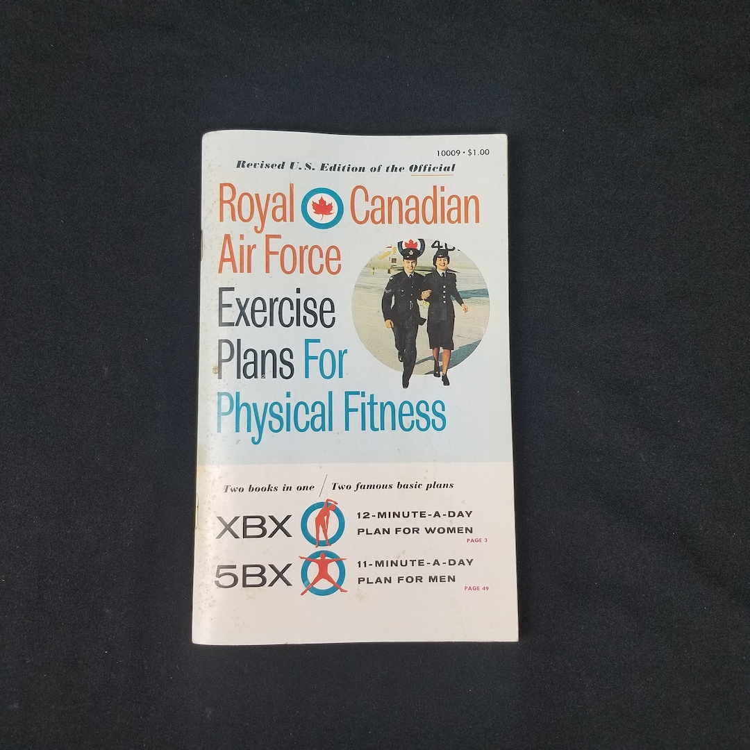 1962 US Edition Royal Canadian Air Force Exercise Plans Physical ...