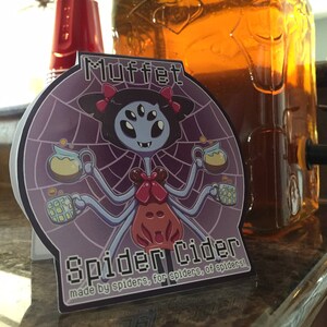 Undertale Food Labels - BONUS Muffet "spider Cider" Label - Etsy