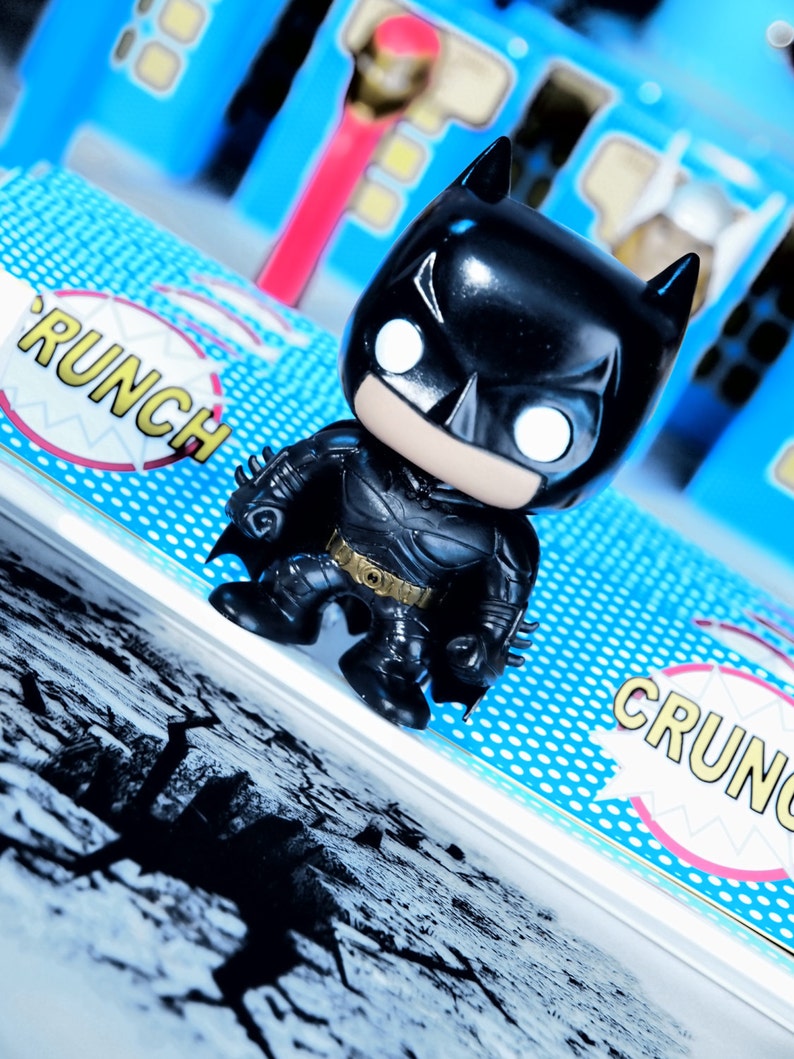 Superhero CRUNCH Bar Wrapper Printable Superhero Candy Bar - Etsy