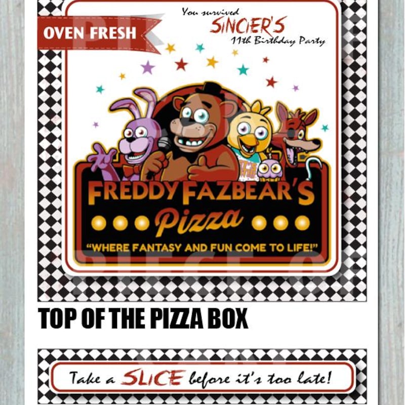 Five Nights at Freddys Sign - Etsy