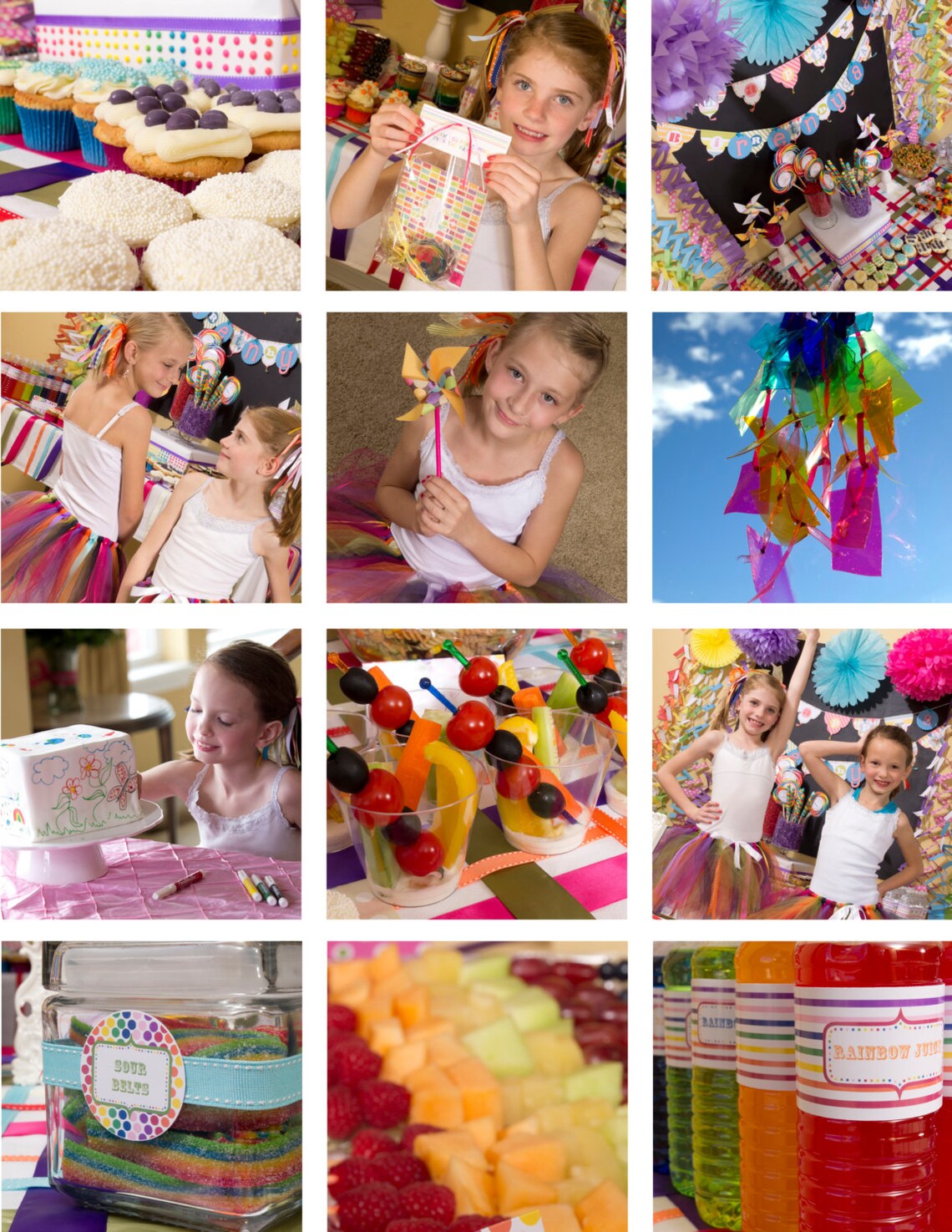 Over the Rainbow Party Plan: 50 Page Guide to Plan Rainbow | Etsy