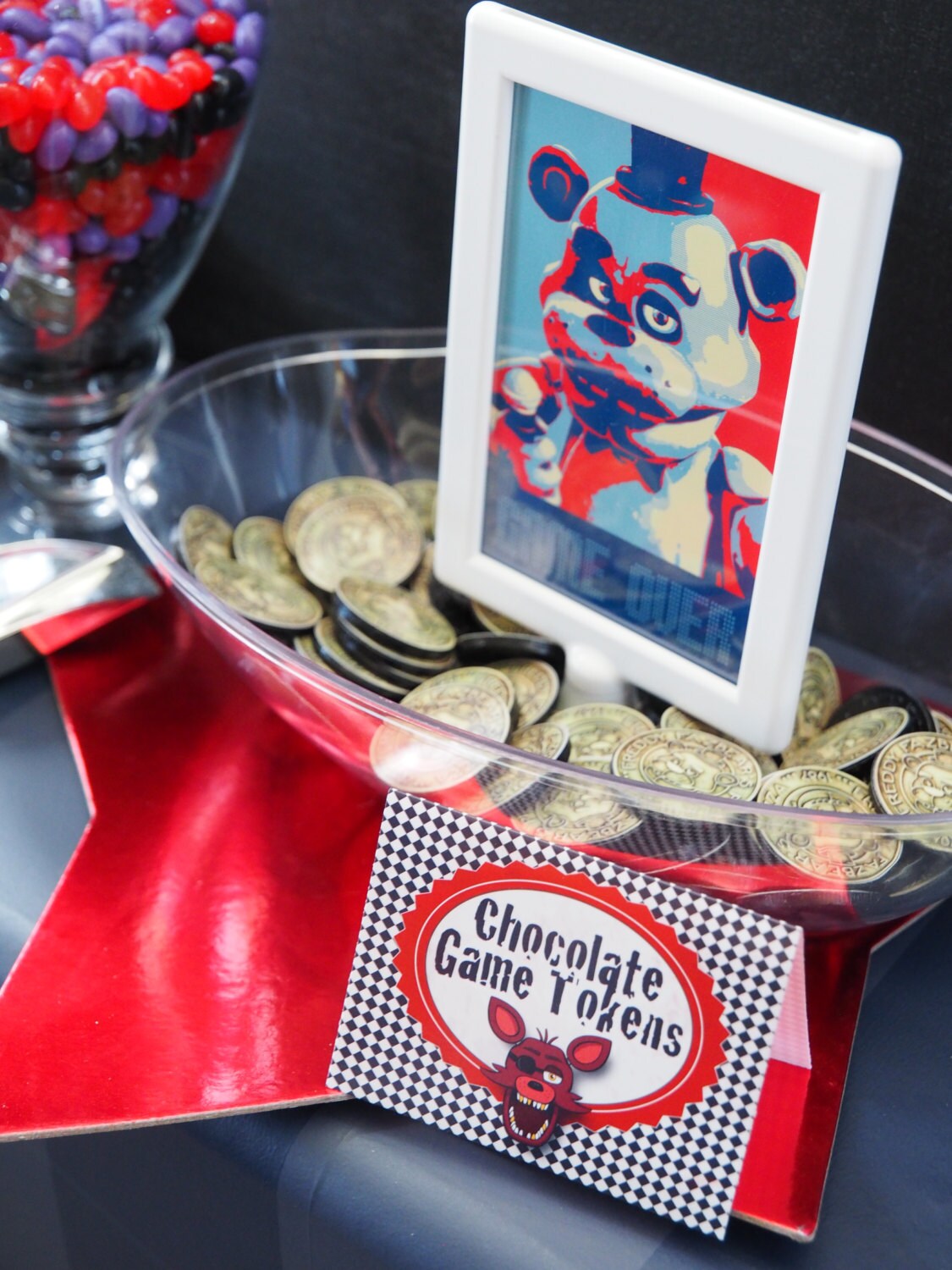 Five Night's at Freddy's FOXY Game Token Printable - Etsy