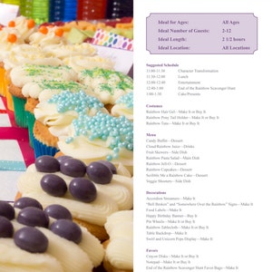 Over the Rainbow Party Plan: 50+ Page Guide to Plan Rainbow Themed ...