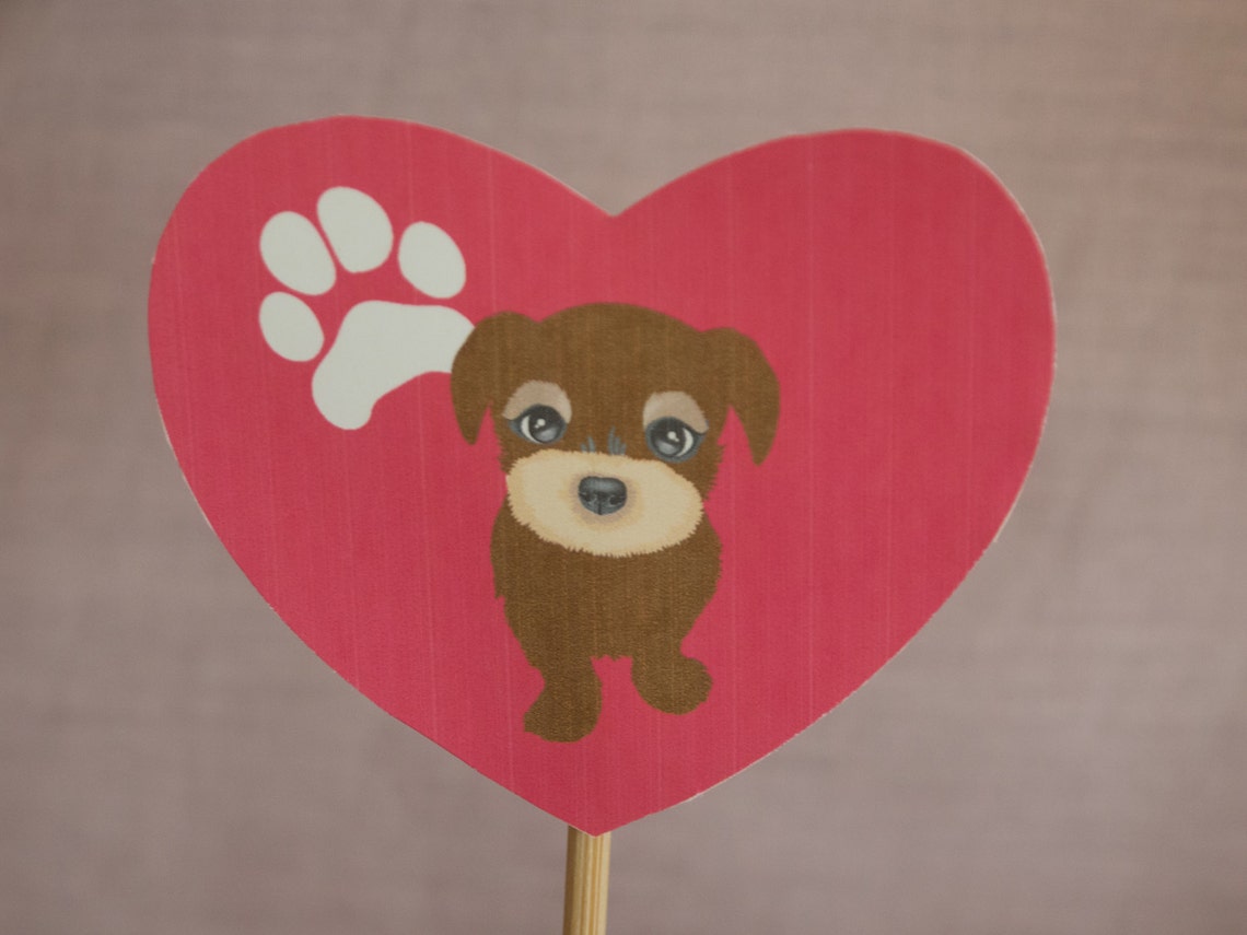 Puppy Love Label Set Printable Use for Candy Jar Labels - Etsy