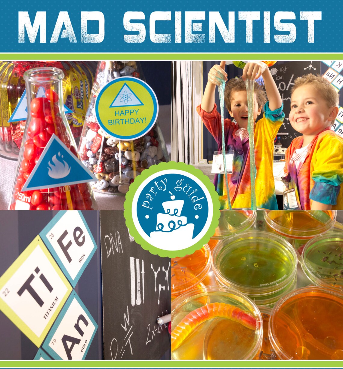 Mad Scientist Party Plan: 50+ Page Guide to Plan Your Mad Scientist ...