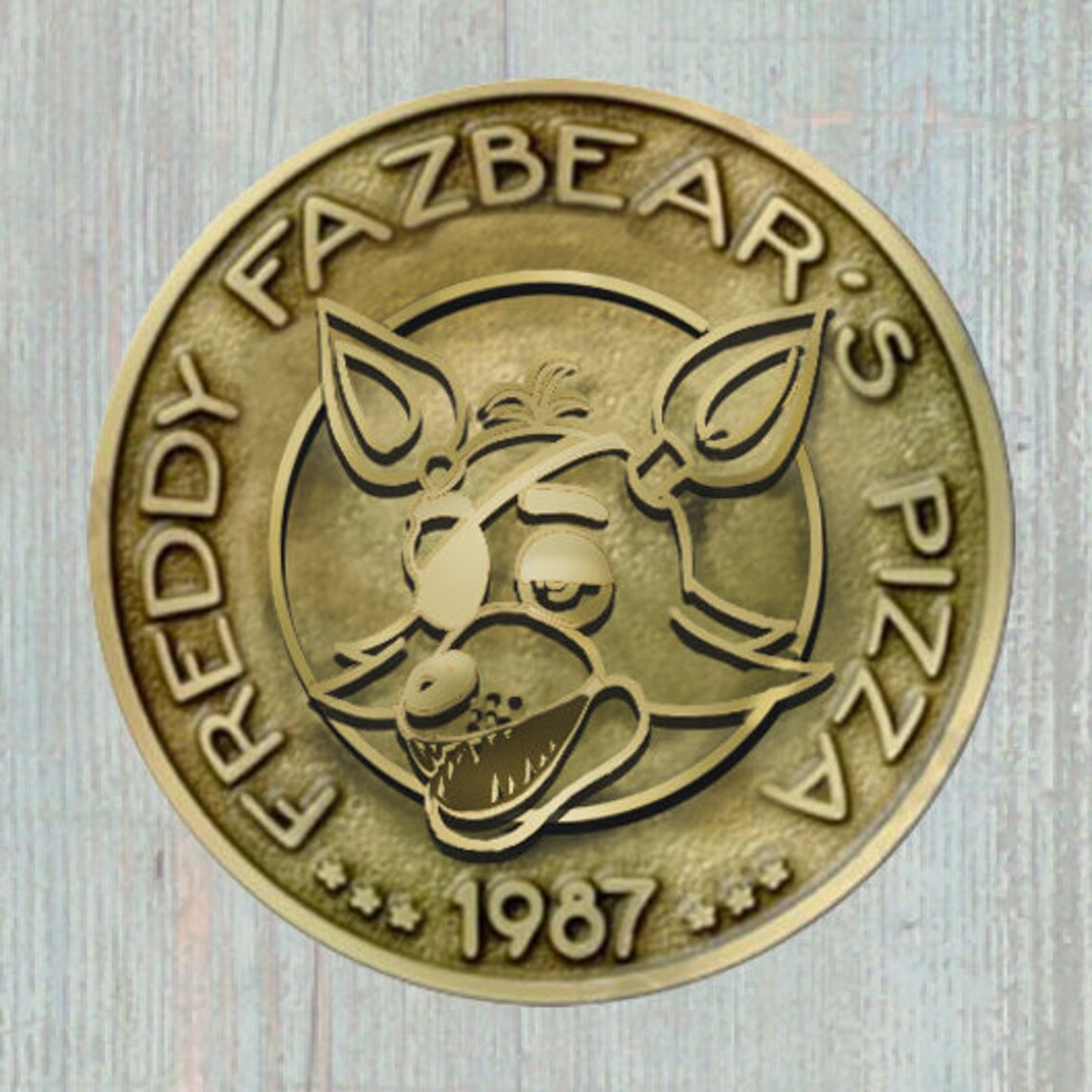 Five Night's at Freddy's FOXY Game Token Printable - Etsy