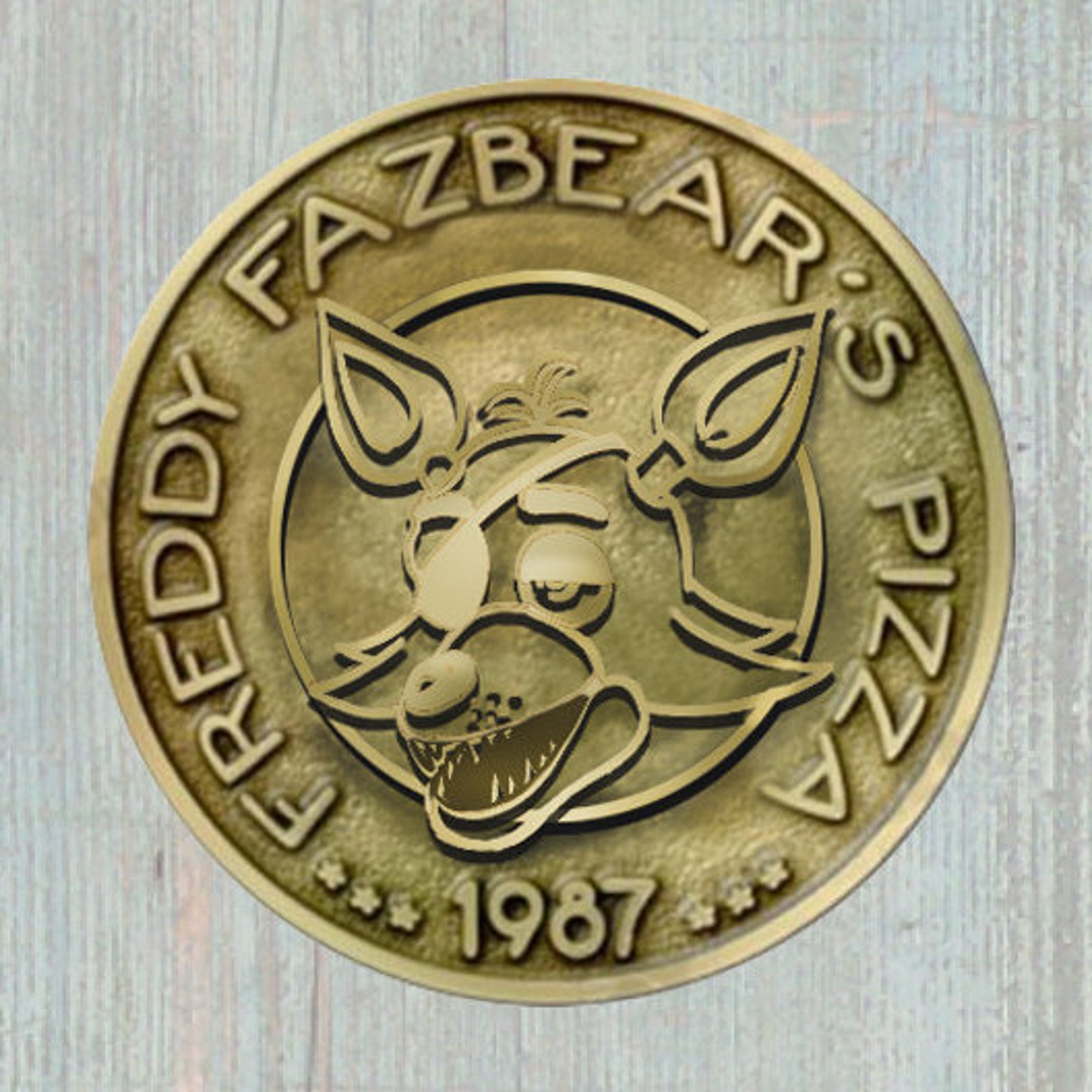 Five Night's at Freddy's FOXY Game Token Printable - Etsy