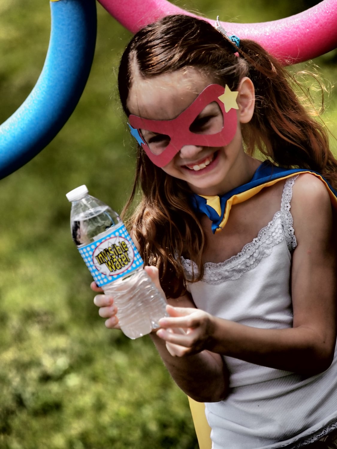 Superhero PUNCH & Invisible Water Bottle Labels Superhero | Etsy