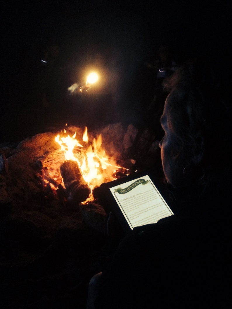 Campfire Story Book Perfect for All Ages Digital Printable - Etsy