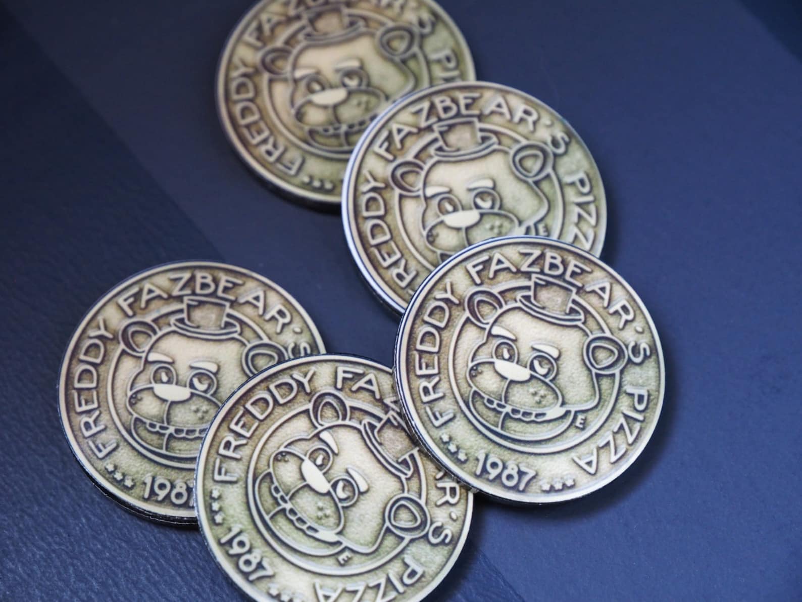 Five Night's at Freddy's Game Token Printable - Etsy