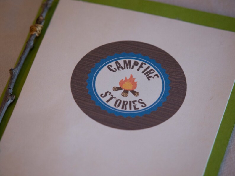 Campfire Story Book - Perfect for All Ages - Digital Printable Book ...