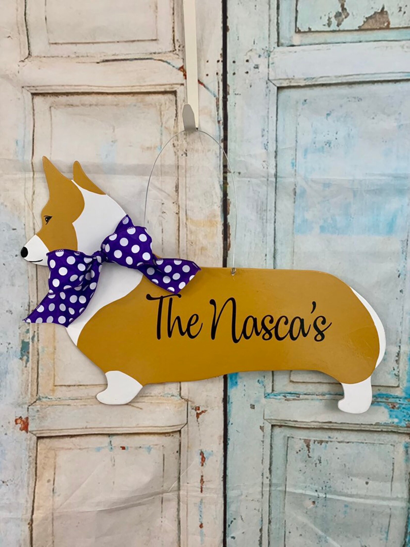 Pembroke Welsh Corgi Corgi Door Hanger Corgi Gift Corgi - Etsy