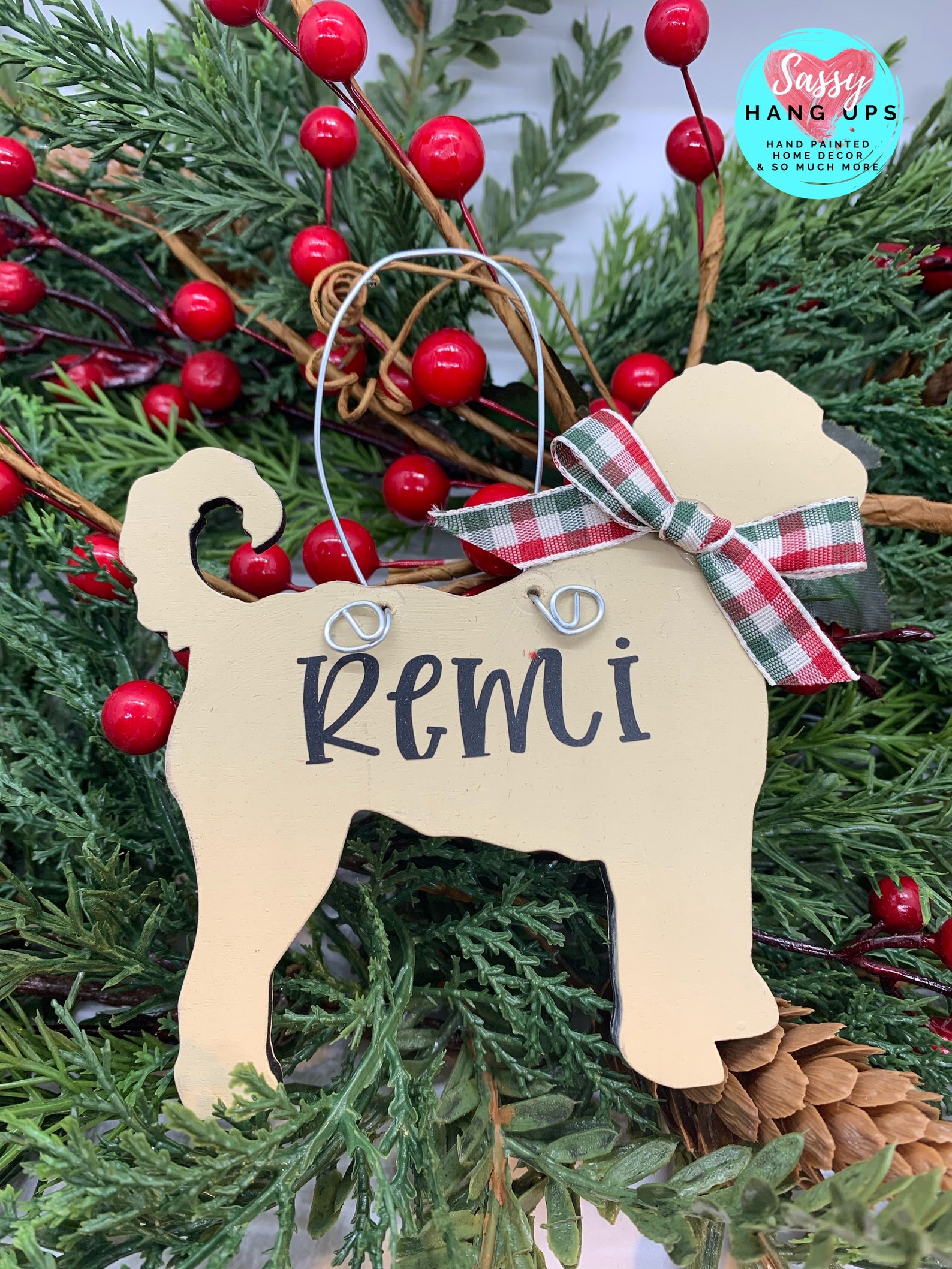 Labradoodle Christmas Ornament Personalized Labradoodle - Etsy
