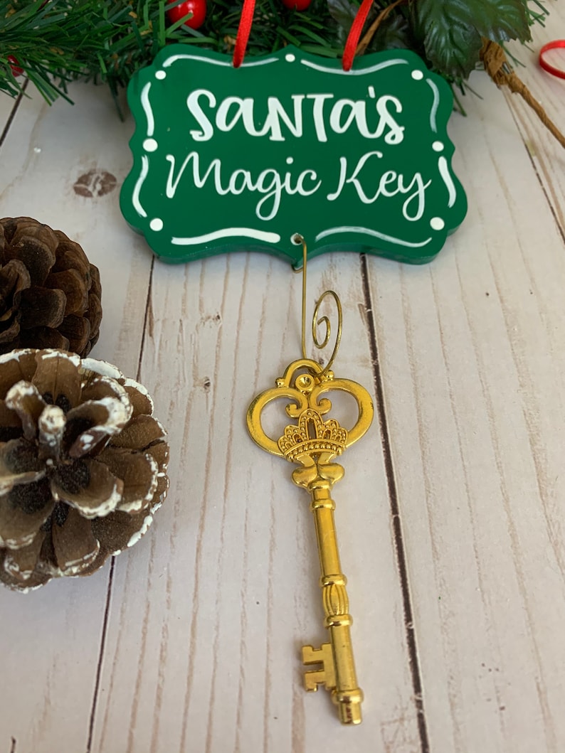 Santa's Magic Key Key of Santa Magic Key Santa Key | Etsy