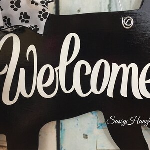 Pug Dog, Pug Door Hanger, Pug Decal, Pug Welcome Sign, Pug Wreath, Pug ...