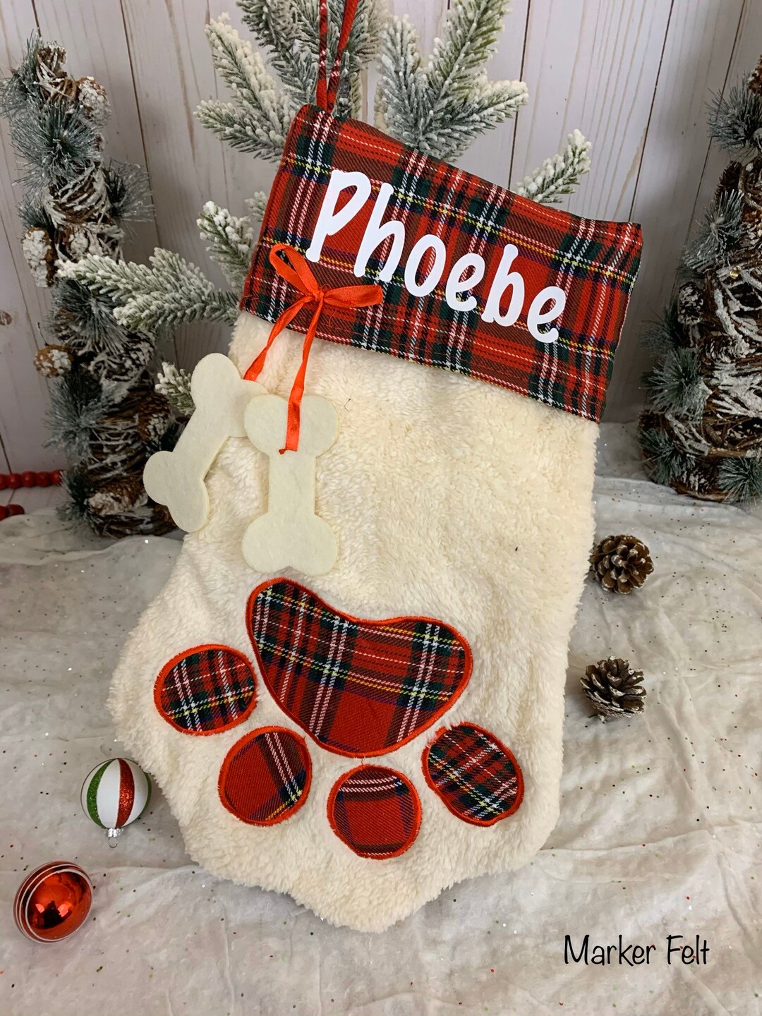 BEST SELLER, Dog Christmas Stocking, Pet Christmas Stocking, Christmas ...