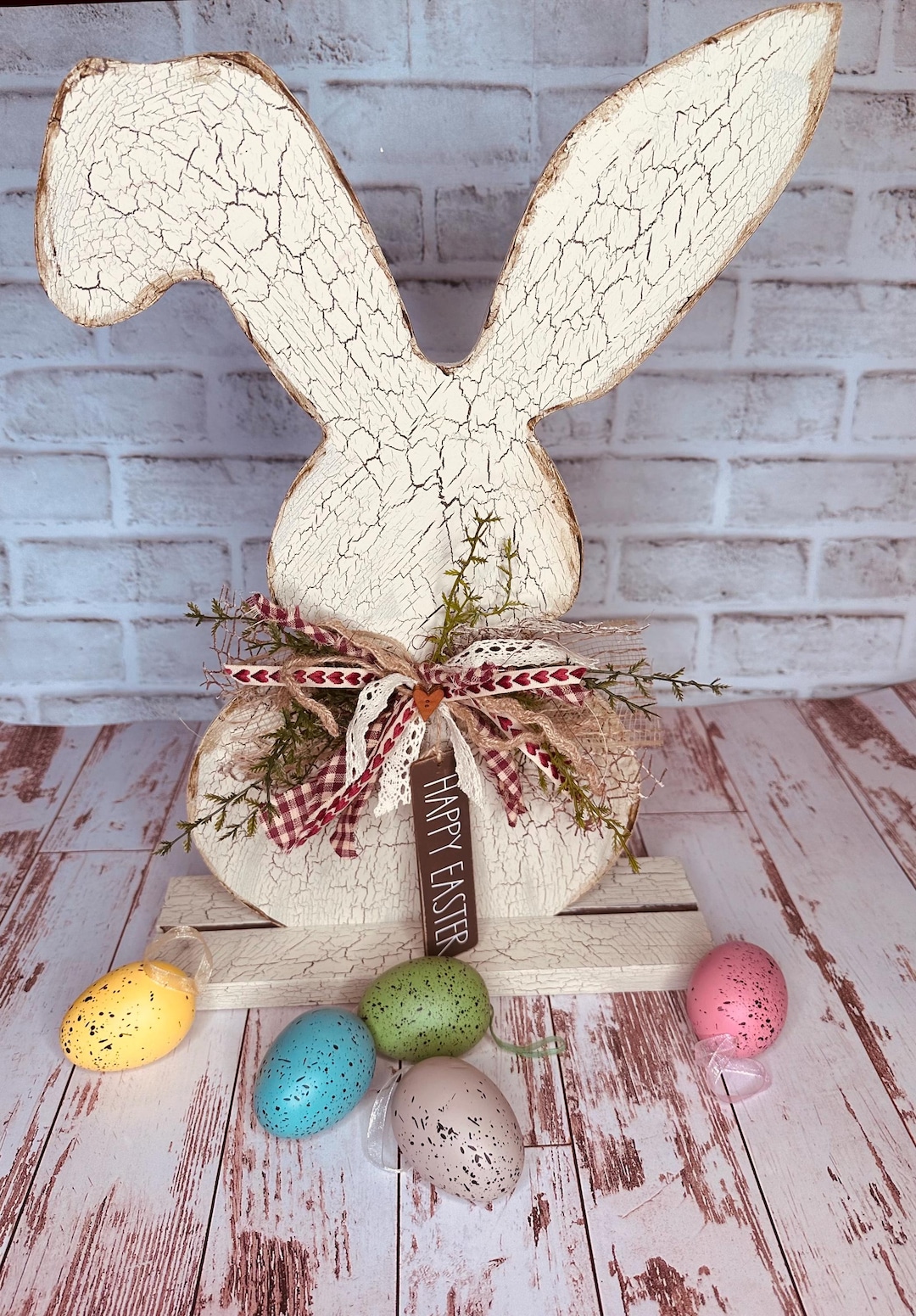 Easter Bunny, Rustic Bunny, Easter Decor, Wood Bunny, Porch Bunny ...