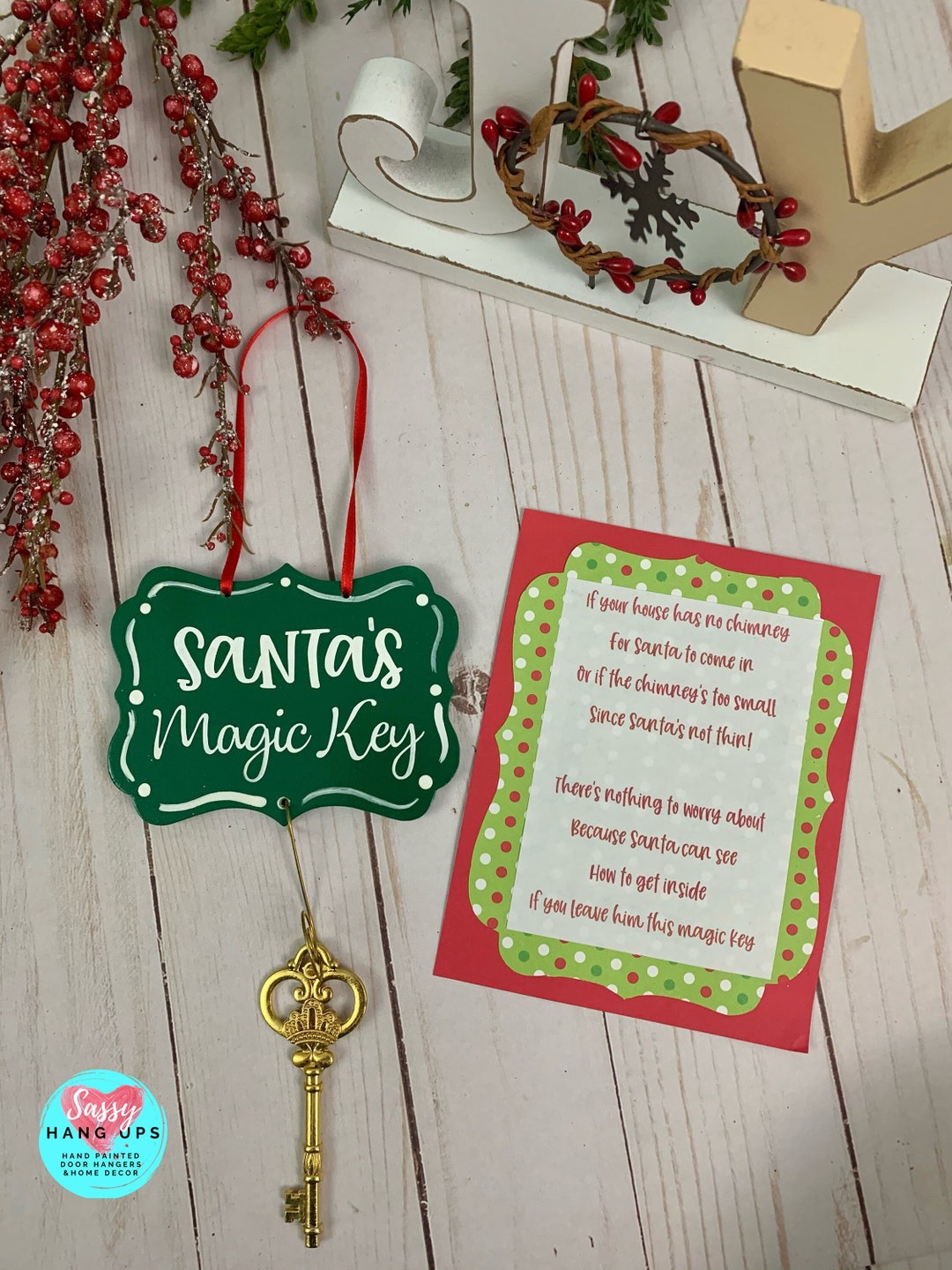 Santa's Magic Key, Key of Santa, Magic Key, Santa Key, Magic Santa Key ...