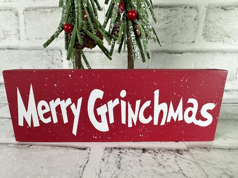 Christmas Blocks, Grinch, Merry Grinchmas, Green Monster, Grinch Blocks ...