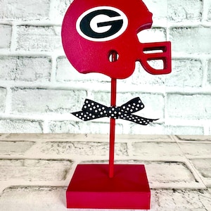 Georgia Bulldogs, Georgia, Football Tier Tray Decor, Dawgs, Georgia ...