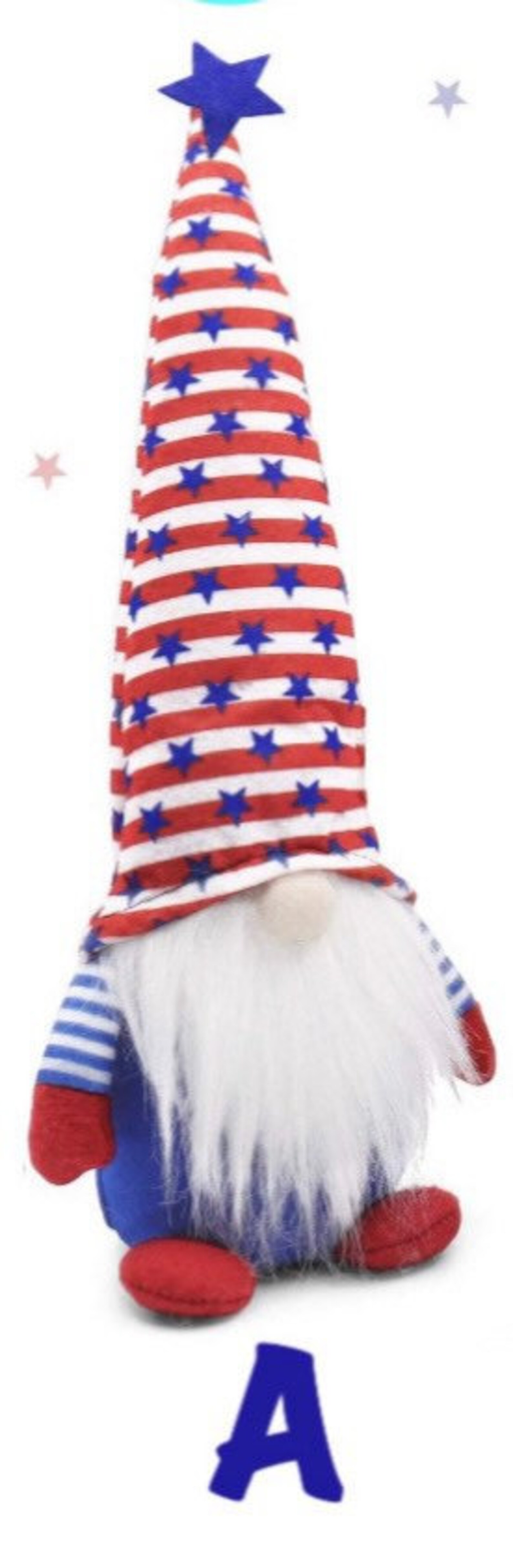 Patriotic Gnome Memorial Day Gnome July 4th Gnome Tier Tray | Etsy