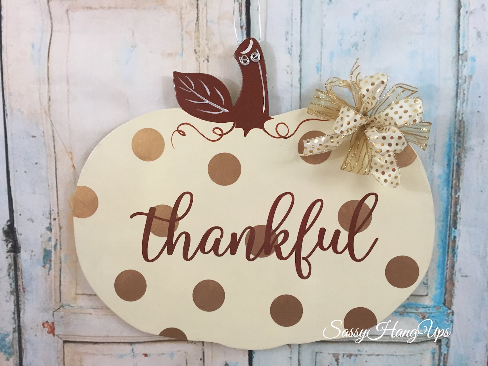 Fall Door Hanger Thanksgiving Door Hanger Thanksgiving | Etsy