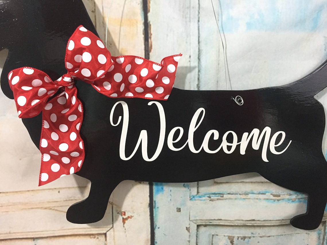 Basset Hound Basset Hound Door Hanger Basset Hound Decor | Etsy