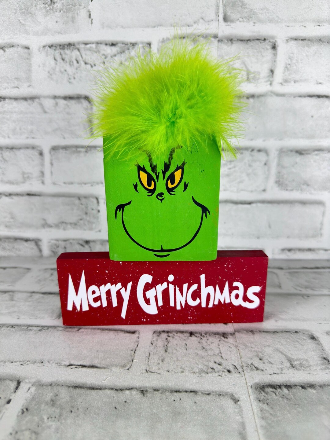 Christmas Blocks, Grinch, Merry Grinchmas, Green Monster, Grinch Blocks ...